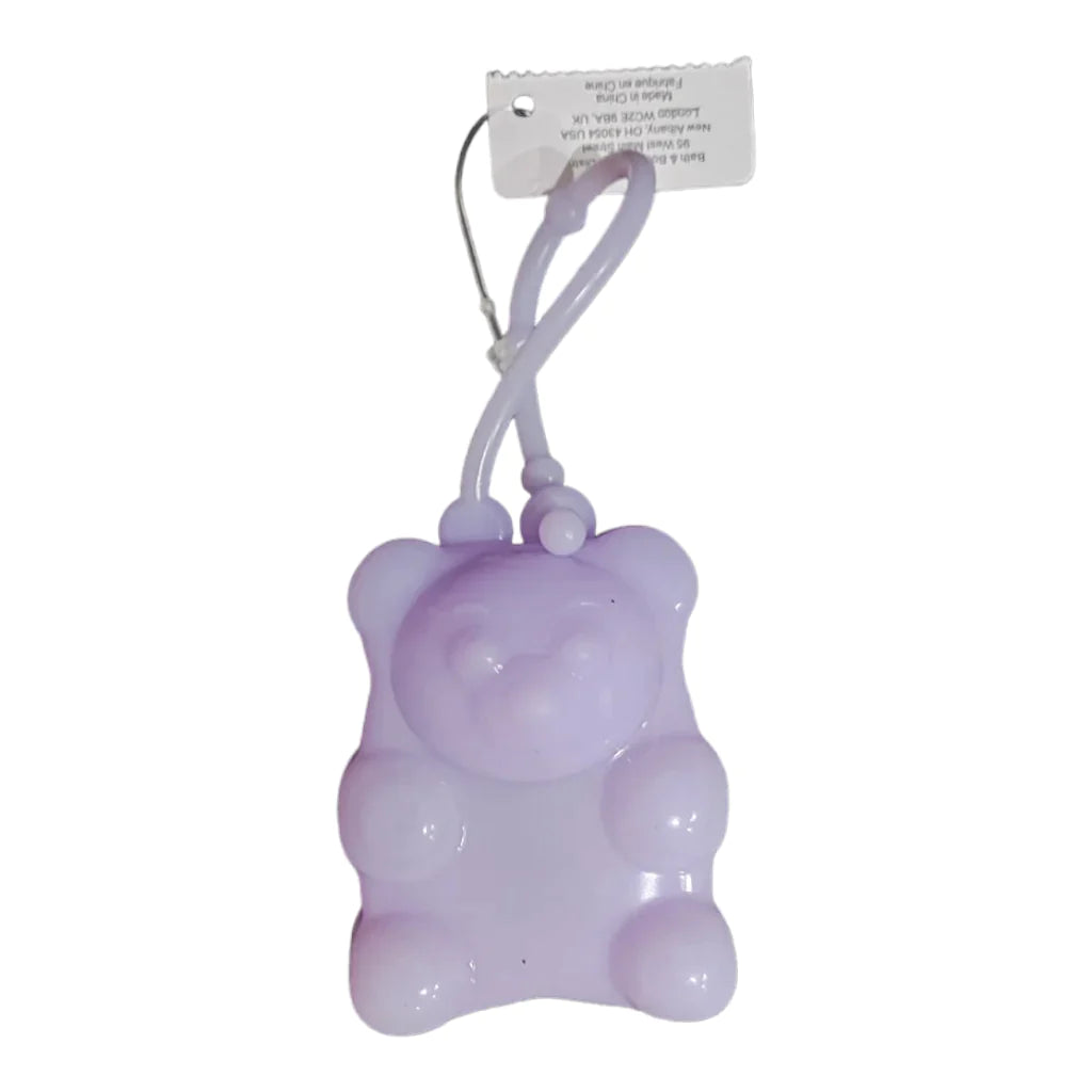 porta gel osito de Goma lila – Greek Roma shop.com